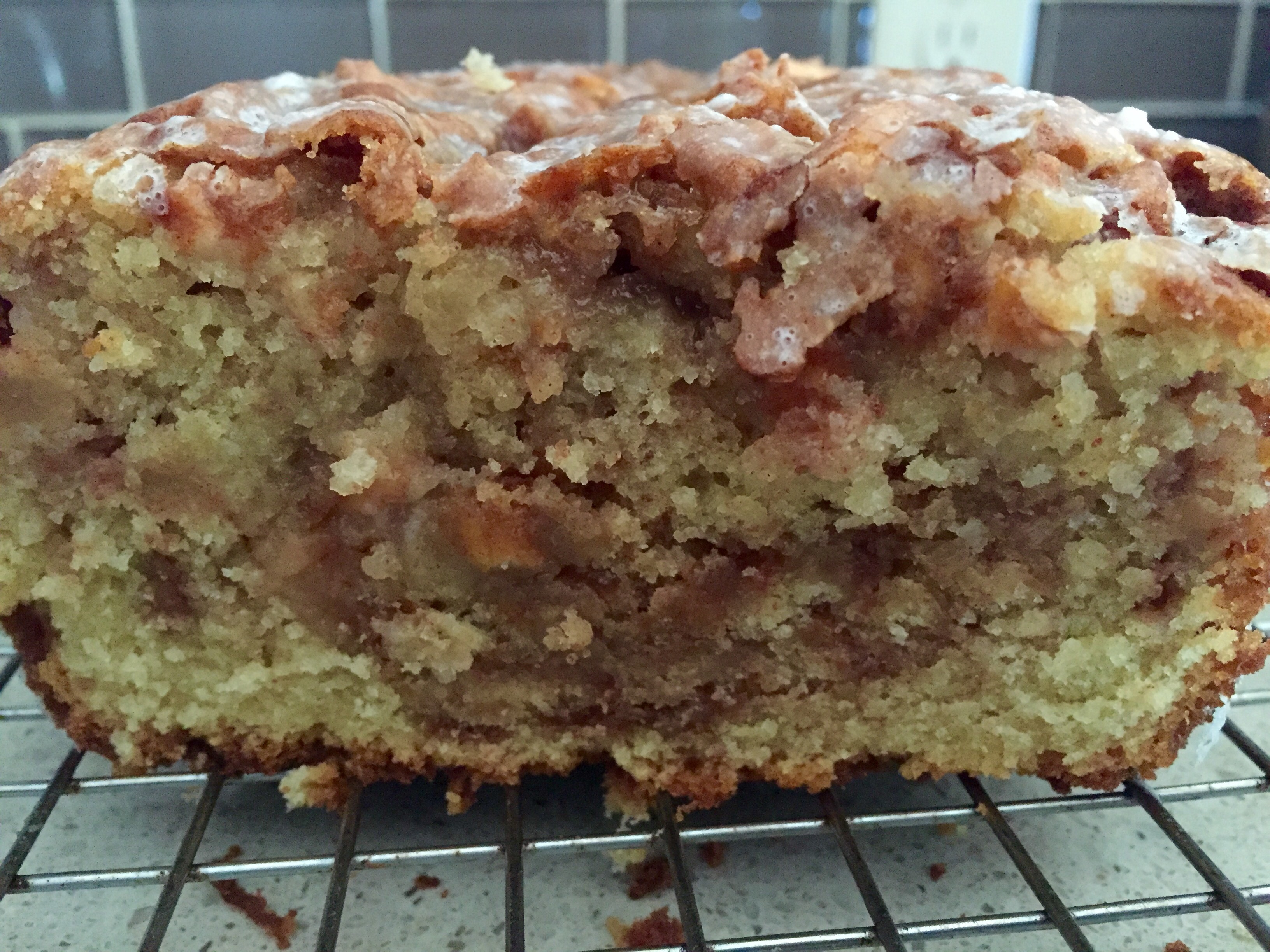 Apple Fritter Bread | TheCompanySheKeeps
