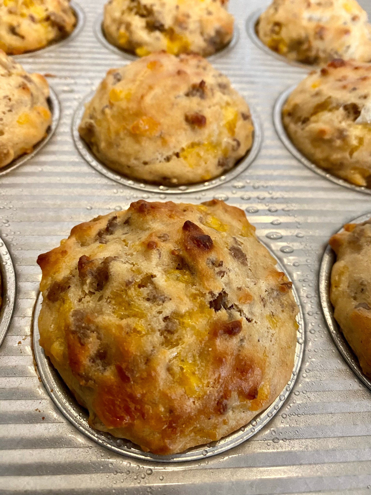 Protein McGriddle Muffins | TheCompanySheKeeps